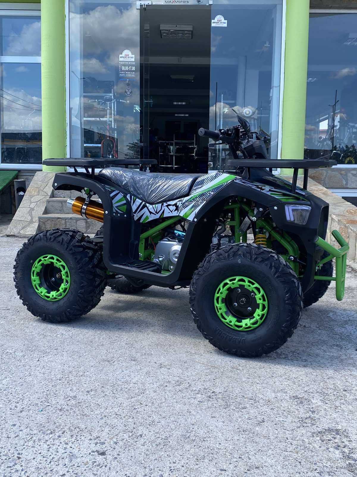 Бензиново ATV/АТВ 125cc Ranger Tourist – GREEN – Volt Electric