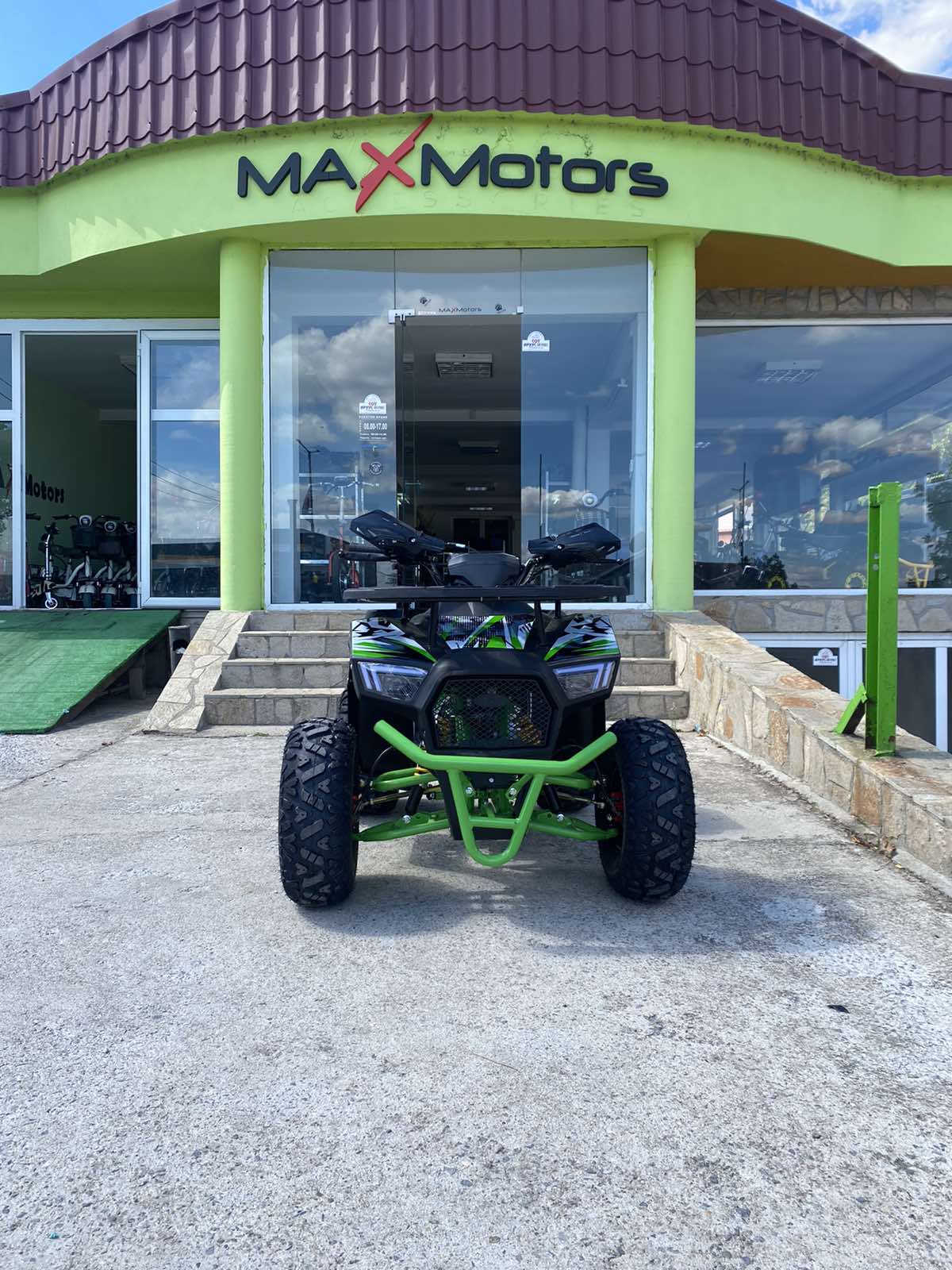 Бензиново ATV/АТВ 125cc Ranger Tourist – GREEN – Volt Electric